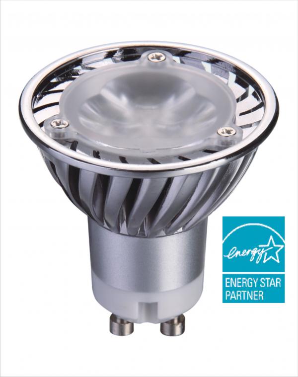 LED GU10 Base High Power 4W 120V-220V AC 5000K Cool White GU 10 L.E.D ...